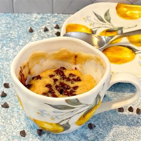 Chocolate Chip Cake In A Mug No Egg Food Hall By Jani