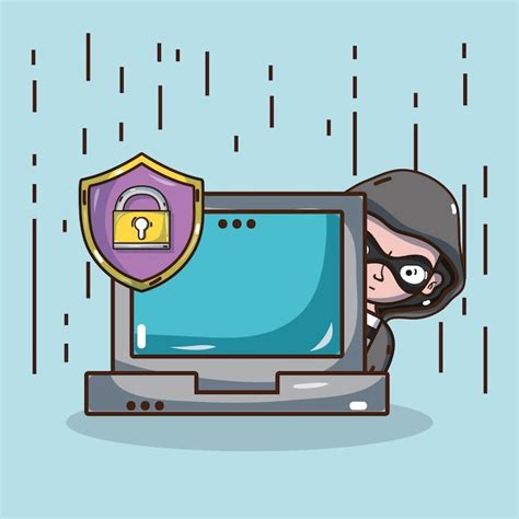 Premium Vector Hacker And Security System Technology