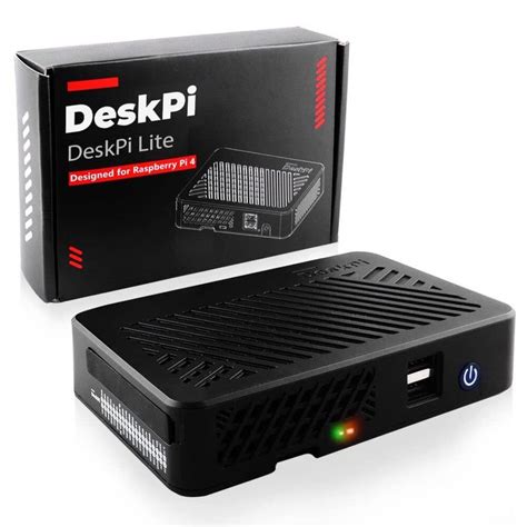 Geeekpi Deskpi Lite Raspberry Pi 4 Case With Power Buttonheatsink With