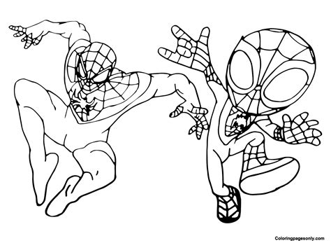 30 Spidey Coloring Pages Free Printable Pdf And Online Coloring