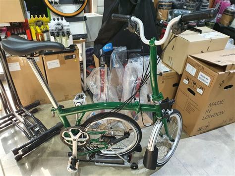 브롬톤 22년식 C라인 익스플로어 미드 레이싱그린 네이버 블로그