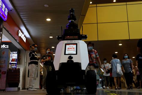 Bangkok Post Singapore Trials Patrol Robots To Deter Bad Behaviour