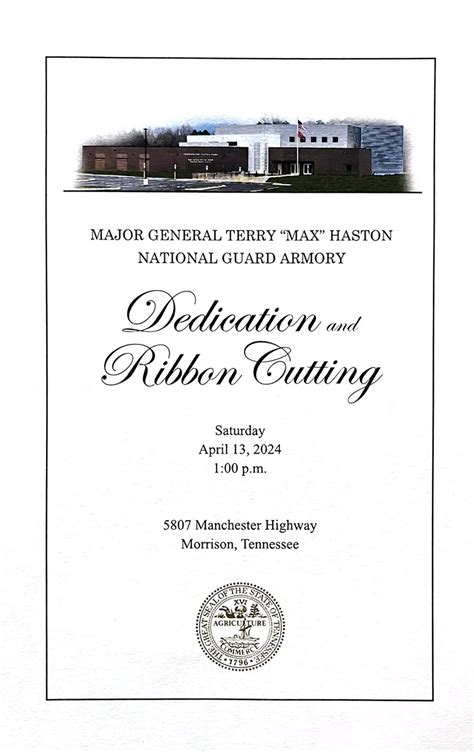 4 Major General Max Haston National Guard Armory Daniel Haston