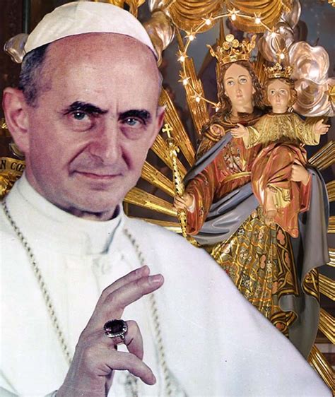 Rmg La Devoción Del Papa Pablo Vi Por María Auxiliadora