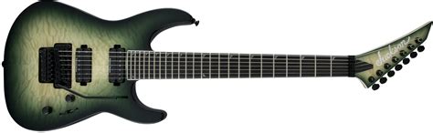 Jackson Pro Series Soloist Sl7q 7 String In Alien Burst Canadian
