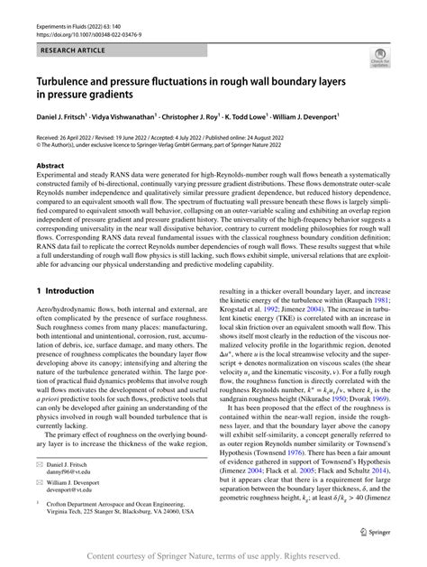 Turbulence And Pressure Fluctuations In Rough Wall Boundary Layers In Pressure Gradients
