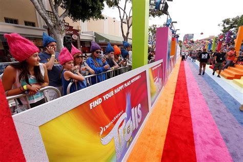 La Gran Presentación De Trolls En Los Ángeles Infobae