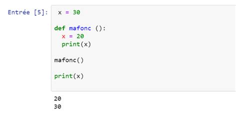 Tuto Python Notion De Scope Et Nommage Des Variables Tutoriel Python
