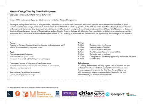 Massive Change Invitation Ppt