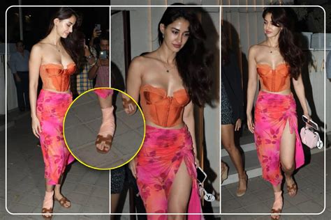 पैर में लगी चोट फिर भी दिशा पटानी ने जमकर दिए पोज Disha Patani Bold