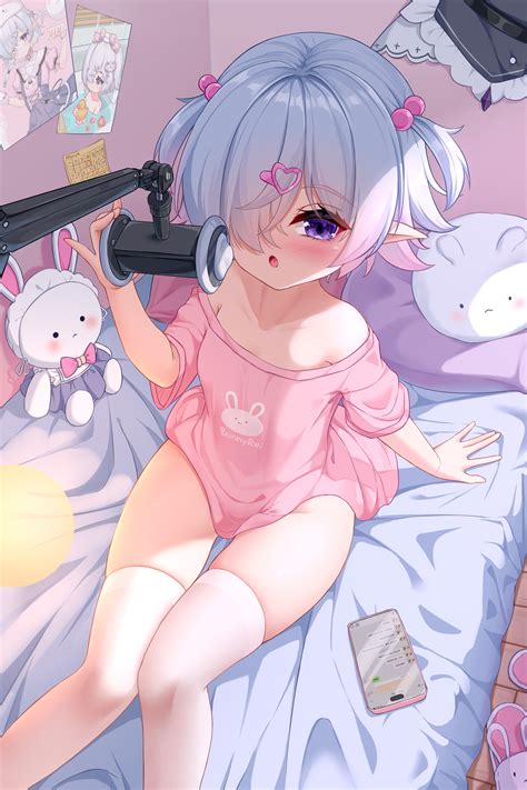 Denfunsan Byouinzaka Rei Project Sp Absurdres Highres 1girl Asmr