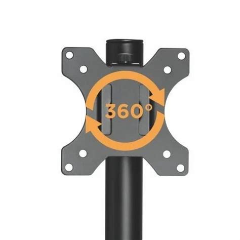 Mild Steel Black Ldt40 G02 Articulating Pole Mount Single Dual Monitors Mount Crt Monitor At Rs