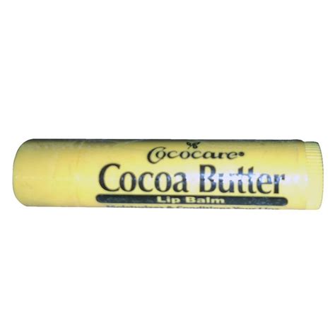 Cococare Cocoa Butter Lip Balm 015 Ozpack Of 5