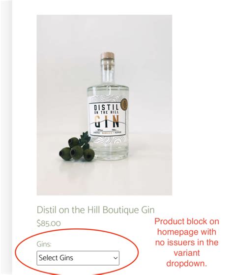 product block within the product page additional info section does not