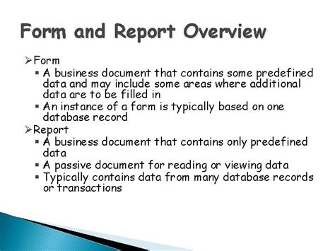 System Analysis And Design Input Output Forms And