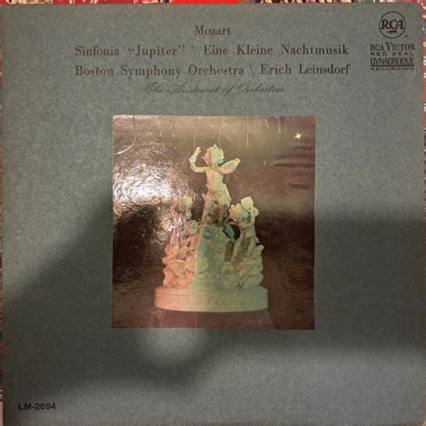Mozart Boston Symphony Orchestra Erich Leinsdorf Sinfonia Jupiter