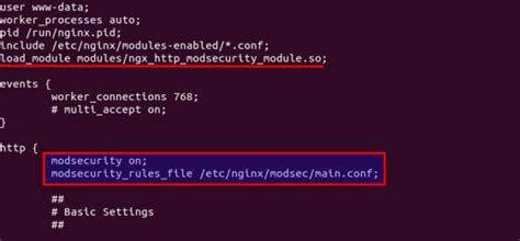 How To Set Up Modsecurity With Nginx On Debian Ubuntu