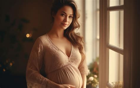 Premium Ai Image Pregnant Woman Ai
