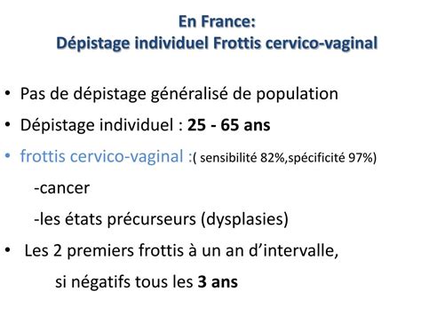 Ppt Depistage Des Cancers Powerpoint Presentation Free Download Id