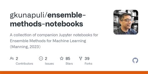 Github Gkunapuliensemble Methods Notebooks A Collection Of