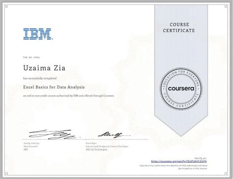 Uzaima Zia On Linkedin Ibmtraining Excel Dataanalysis Excel