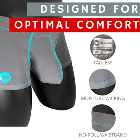 Real Men Bulge Enhancing Underwear Vasectomy Underwear 4 Pack Med