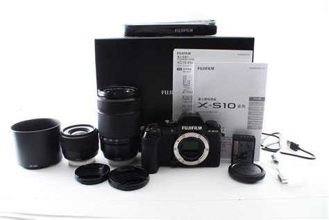 【未使用】617限定値下げ！新品未使用 フジフィルム Fujifilm X S10 ダブルズームキット フルセット＆メーカー保証1年付きの
