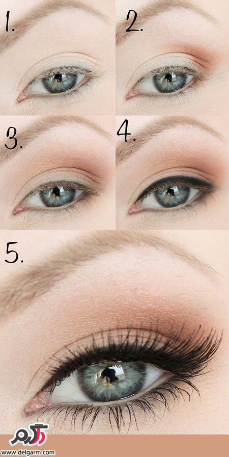 آموزش آرایش چشم ساده و ملیح