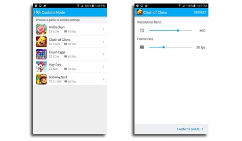 Samsung lanza la app Game Tuner con la que configurar los ajustes gráficos de cada videojuego