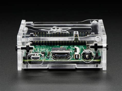 adafruit pi box plus enclosure for raspberry pi model a the pi hut