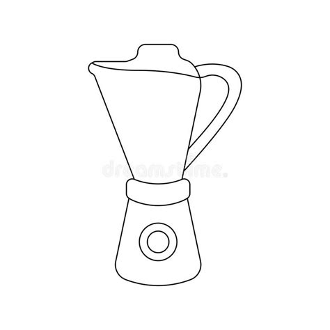 Blender Vector Icon Kitchen Blender Logo Vector Blender Outline Linear Icon Mixer Concept