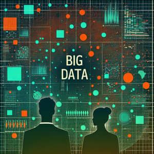 Big Data Infographic Visualizing Analytics Networking AI Art Generator Easy Peasy AI