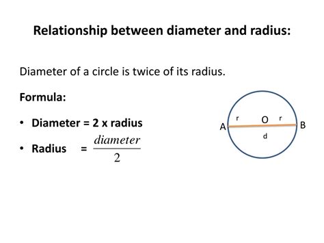 Ppt Circle Radius And Diameter Relationship Powerpoint Presentation Id 9524227