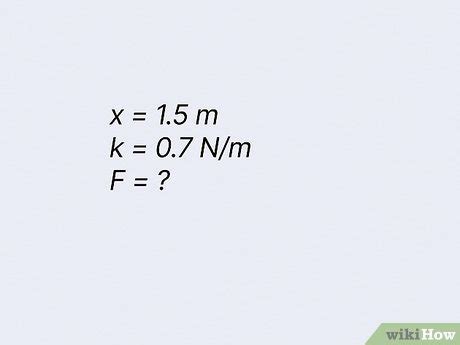 How To Find The Spring Constant Formula Practice Problems
