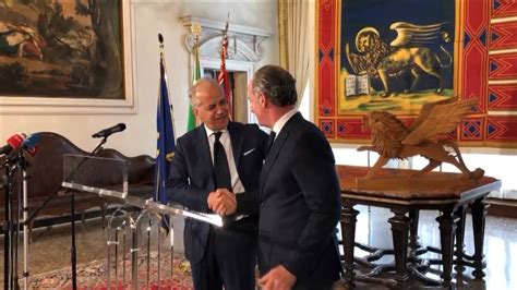 Firmato A Venezia Il Protocollo Per Lintroduzione Del Numero Unico