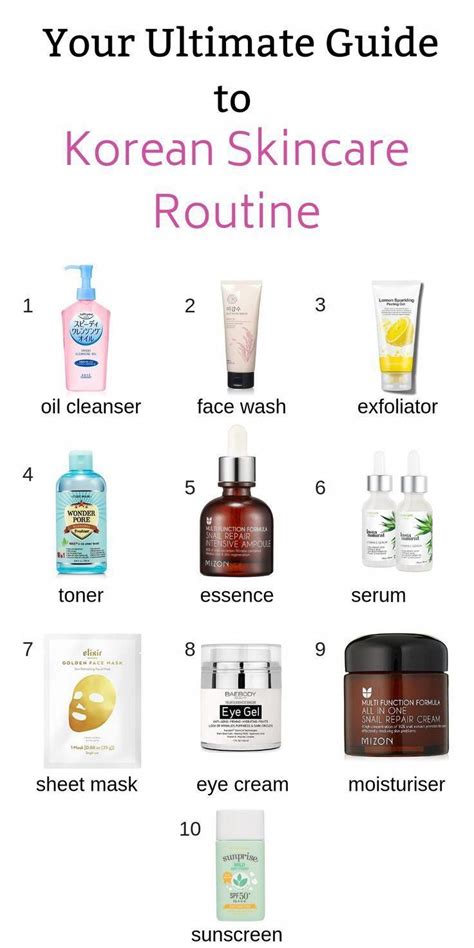 A Look At The 10 Step Korean Skincare Routine Natalie Setareh Atelier Yuwaciaojp