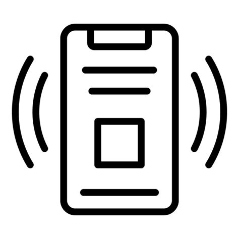 Premium Vector Smartphone Online Survey Icon Outline Smartphone