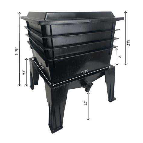 Composting Worm Farm Kit Grow Organic