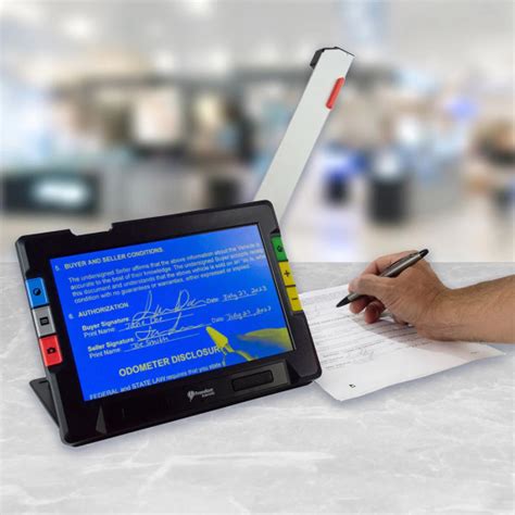 Ruby 10 Low Vision Portable Video Magnifier With Speech