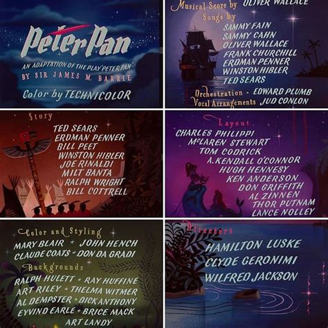 Ashley Taylor On Instagram Just Over Here Swooning Over Peter Pans Opening Titles