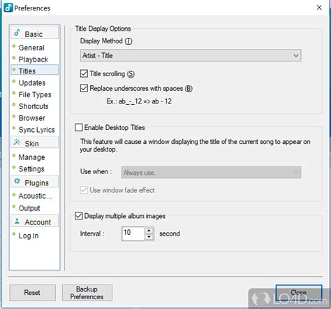 GOM Audio Screenshots