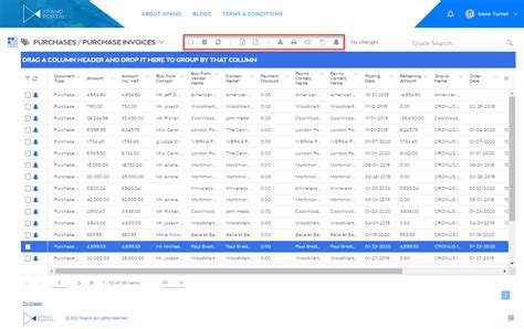 Adding Actions To Grid Pages