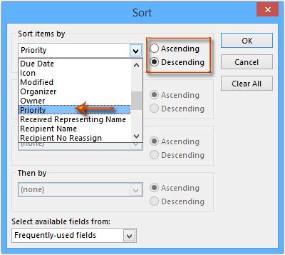 How To Sort Tasks By Priority In Outlook