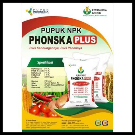 Promo 1 Karung Pupuk Npk Phonska Plus 15 15 15 Kemasan 25 Kg Best
