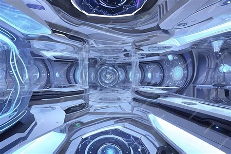 Premium Photo Parallel Universes Futuristic Science Lab