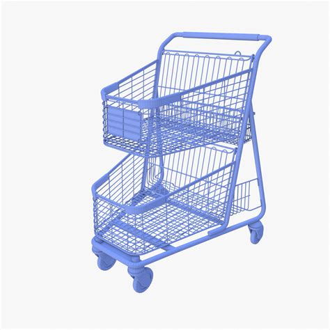 Shopping Cart V4 3D Model TurboSquid 2025443