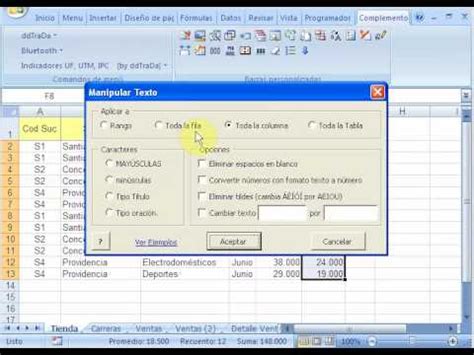 Convertir número Excel con formato texto a número YouTube