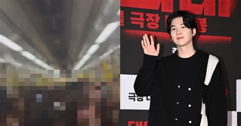 슈가 타투 공개→9호선 테러 소동팬 비명 해프닝 흉기 無 엑s 이슈