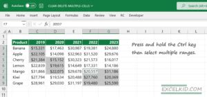 How To Clear Multiple Cells In Excel Excel Bootcamp