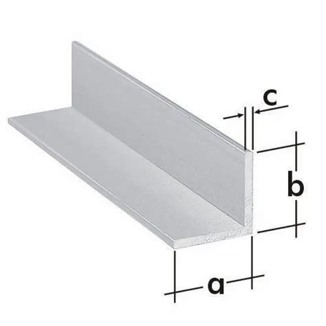Thickness 6 Mm L Shaped Mild Steel Angle For Construction Size 75mm